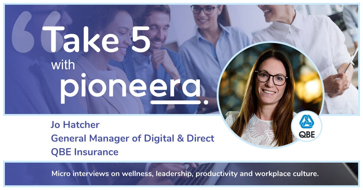 Take 5 with Jo Hatcher - General Manager of Digital & Direct at QBE ...